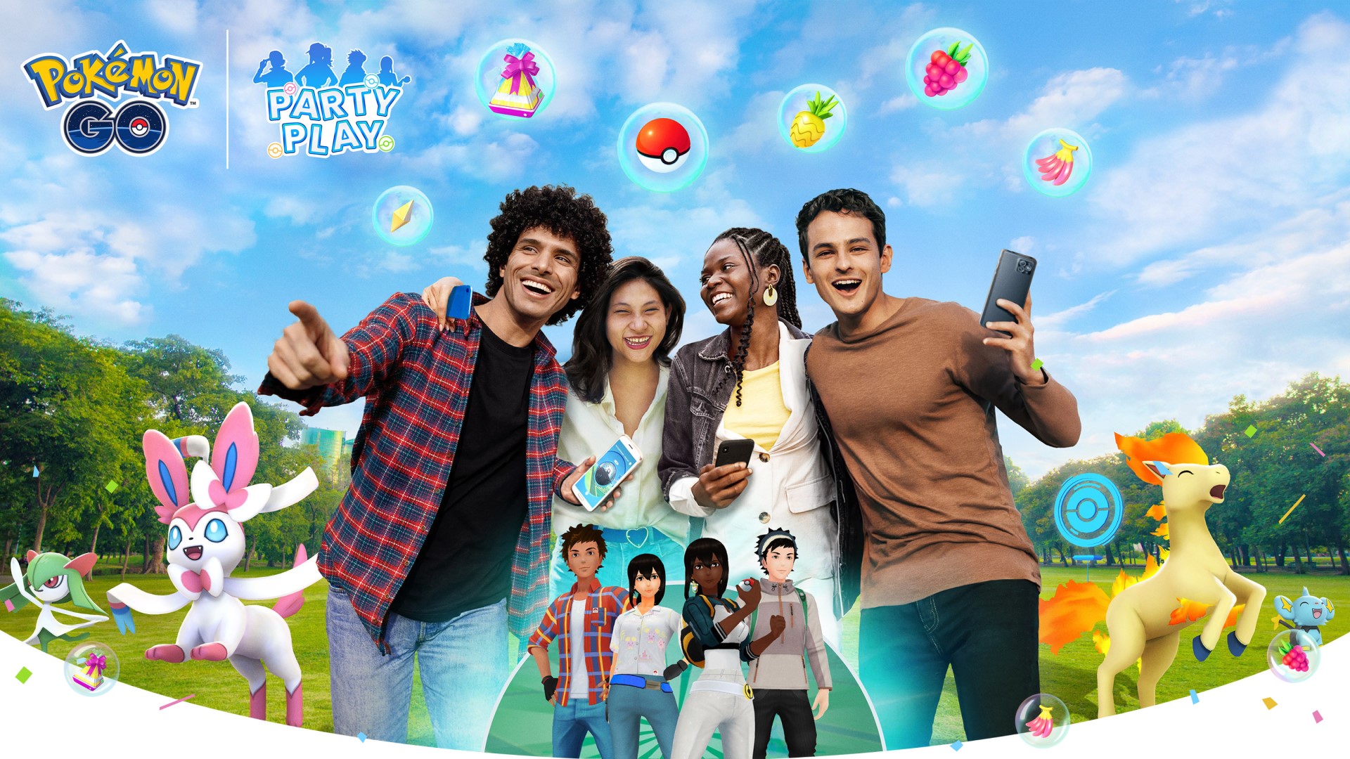 Pokémon GO – Funcionalidade Party Play (Jogo em Grupo) – PokéCenter Blog