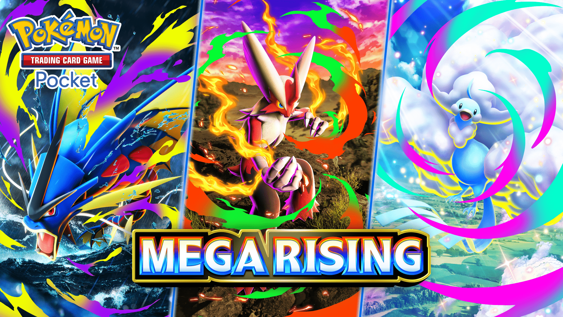 Pokemon_TCG_Pocket_Mega_Rising_Key_Art_EN – PokéCenter Blog